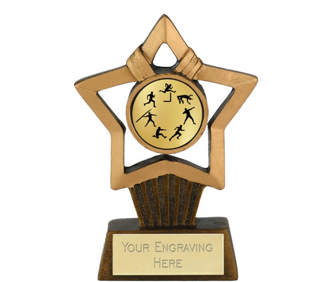 Track & Field Multi Award Trophy - Personalized Engraving - Etsy