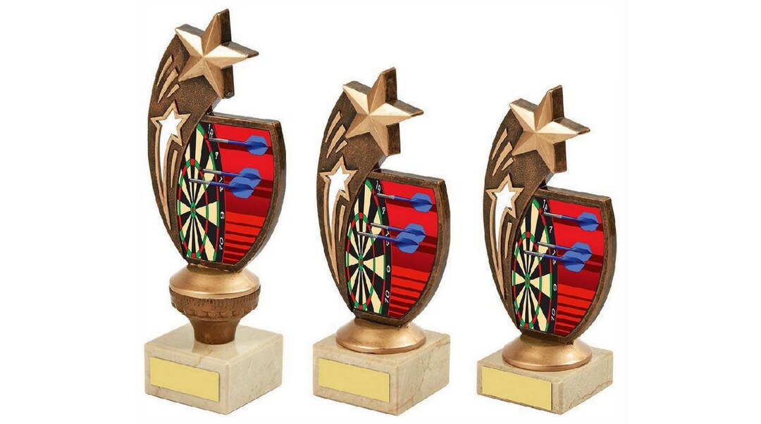 Darts Award Trophy - Personalized Engraving - Etsy UK