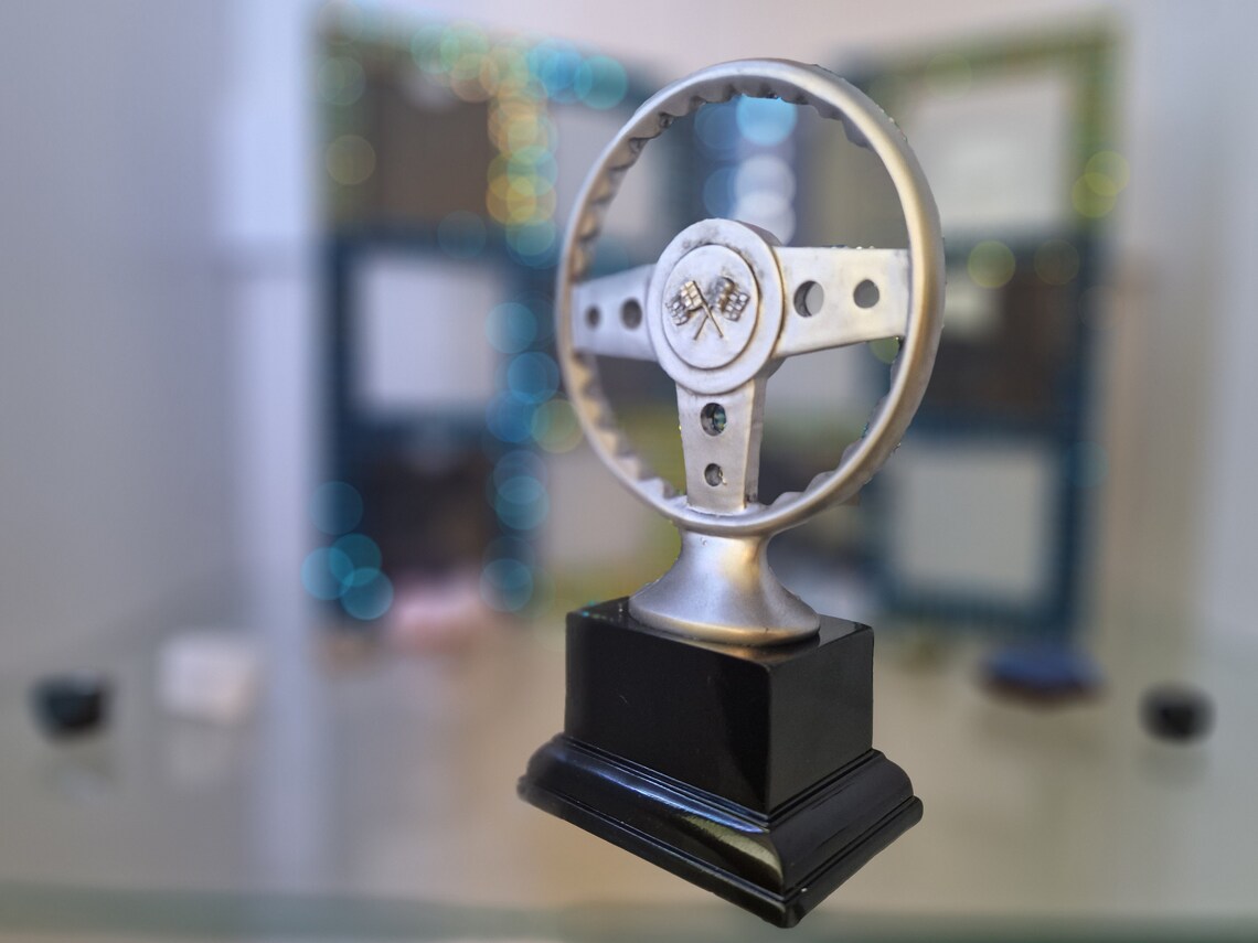 Steering Wheel Trophy Award - Personalised Engraving - Etsy
