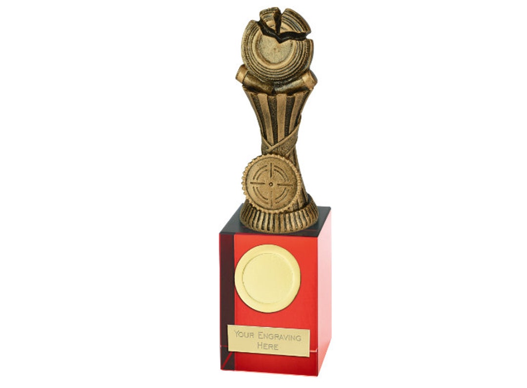 Clay Shooting Award Trophy - Personalized Engraving - Custom Insert - Etsy