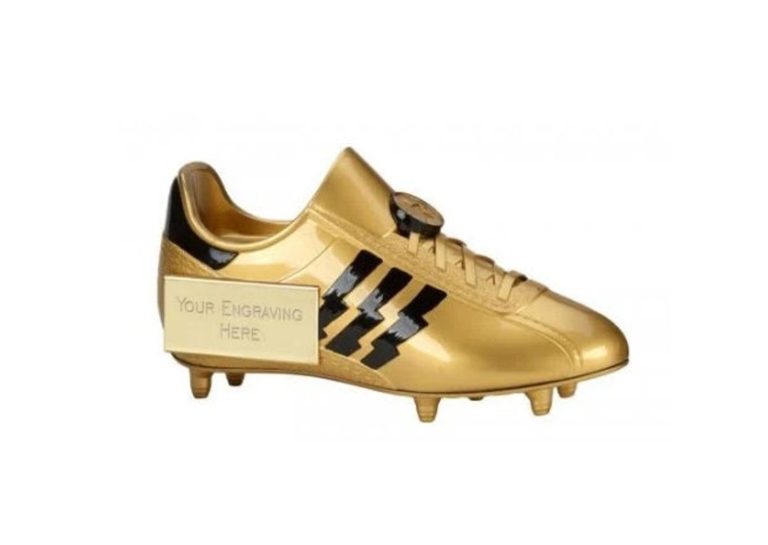 Football Boot Award Trophy - Personalized Engraving - Custom Insert - Etsy