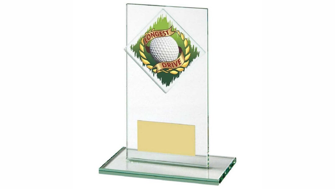 Golf Longest Drive Award Trophy - Personalized Engraving - Etsy
