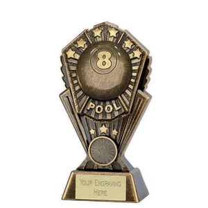 Pool Award Trophy - Personalised Engraving - Customize Insert - Etsy