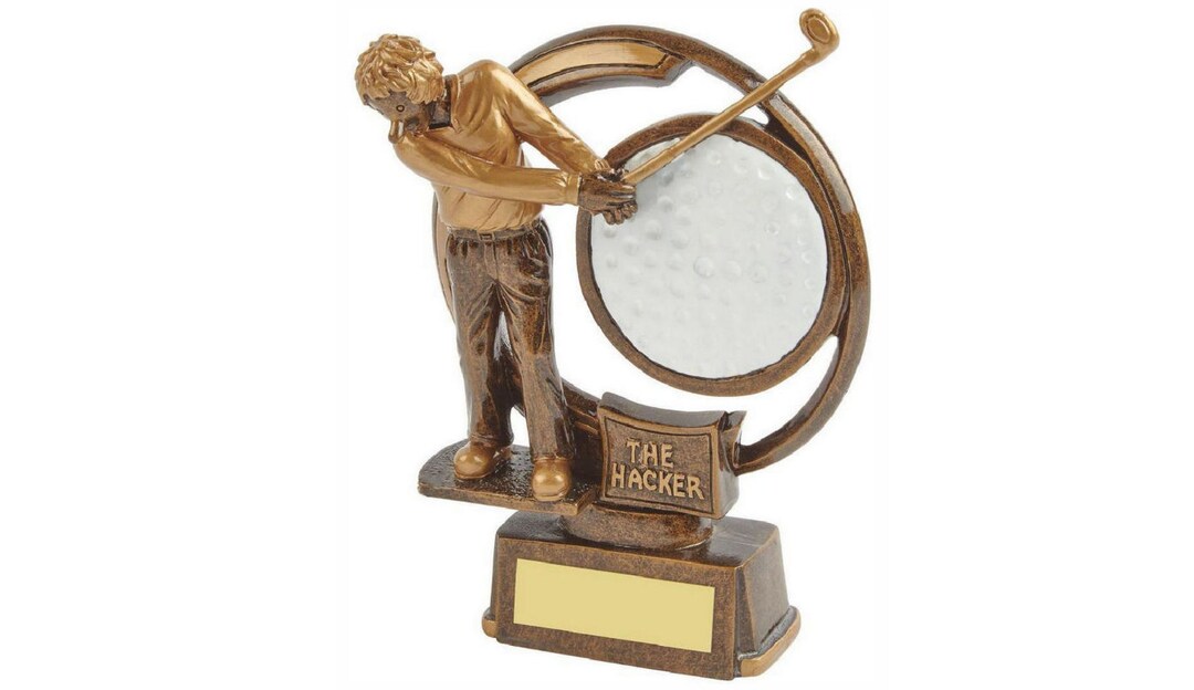 Golf the Hacker Award Trophy - Personalized Engraving - Etsy