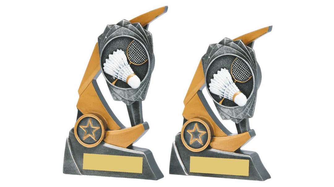 Badminton Award Trophy - Personalized Engraving - Custom Insert - Etsy
