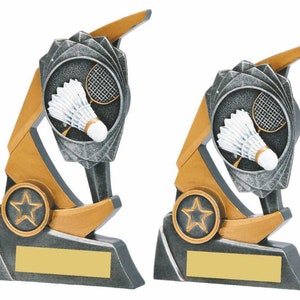 Badminton Award Trophy - Personalized Engraving - Custom Insert - Etsy