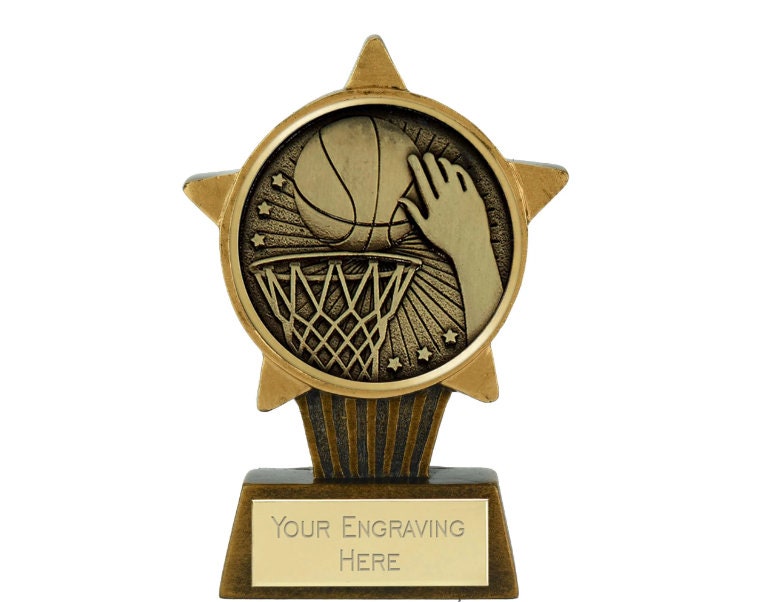 Basketball Award Trophy - Personalized Engraving - Etsy