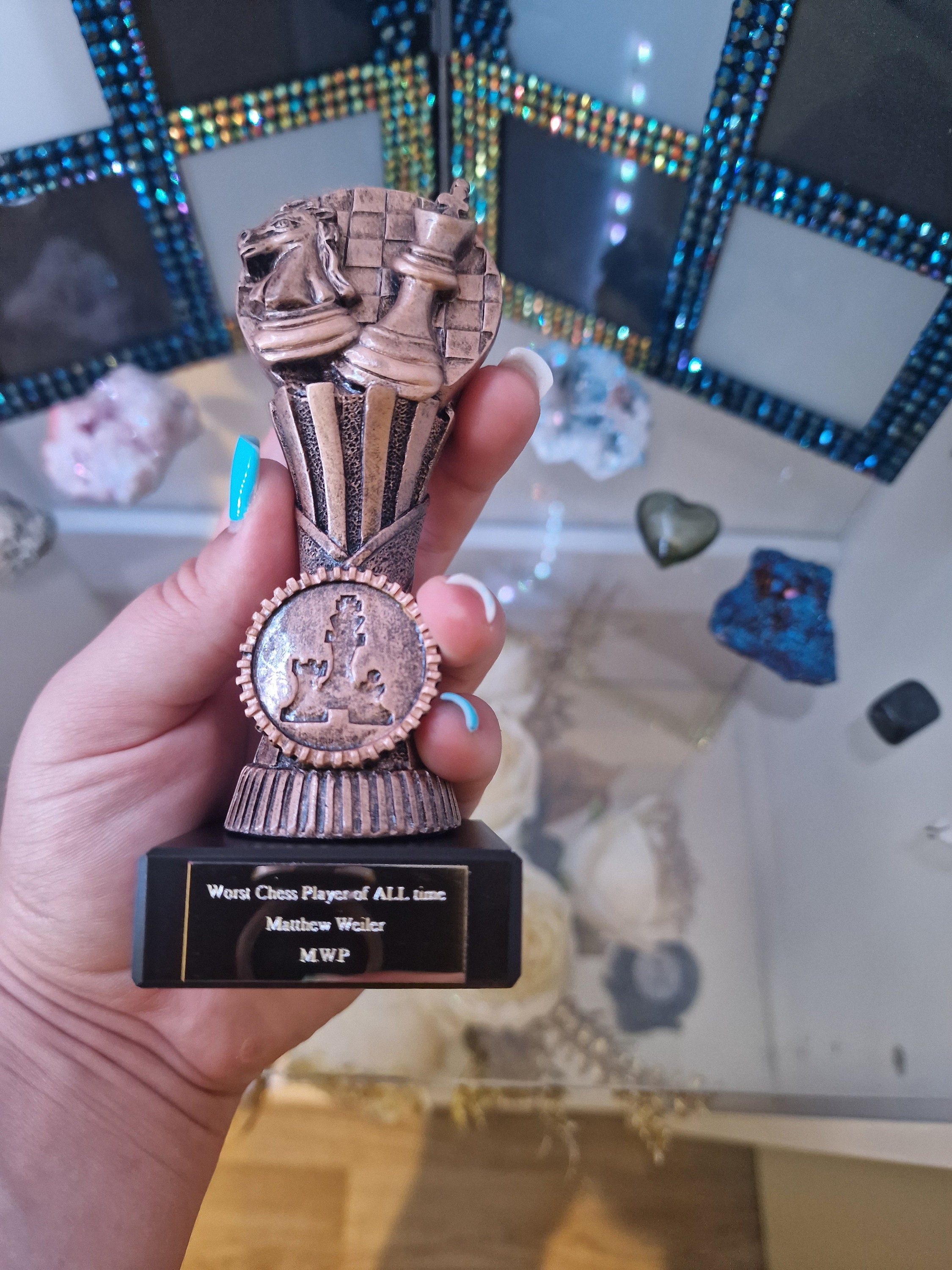 Chess Award - Personalized Engraving - Custom Insert - Etsy