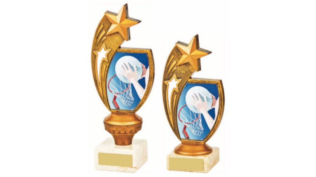 Gold Netball Award - Personalized Engraving - Etsy