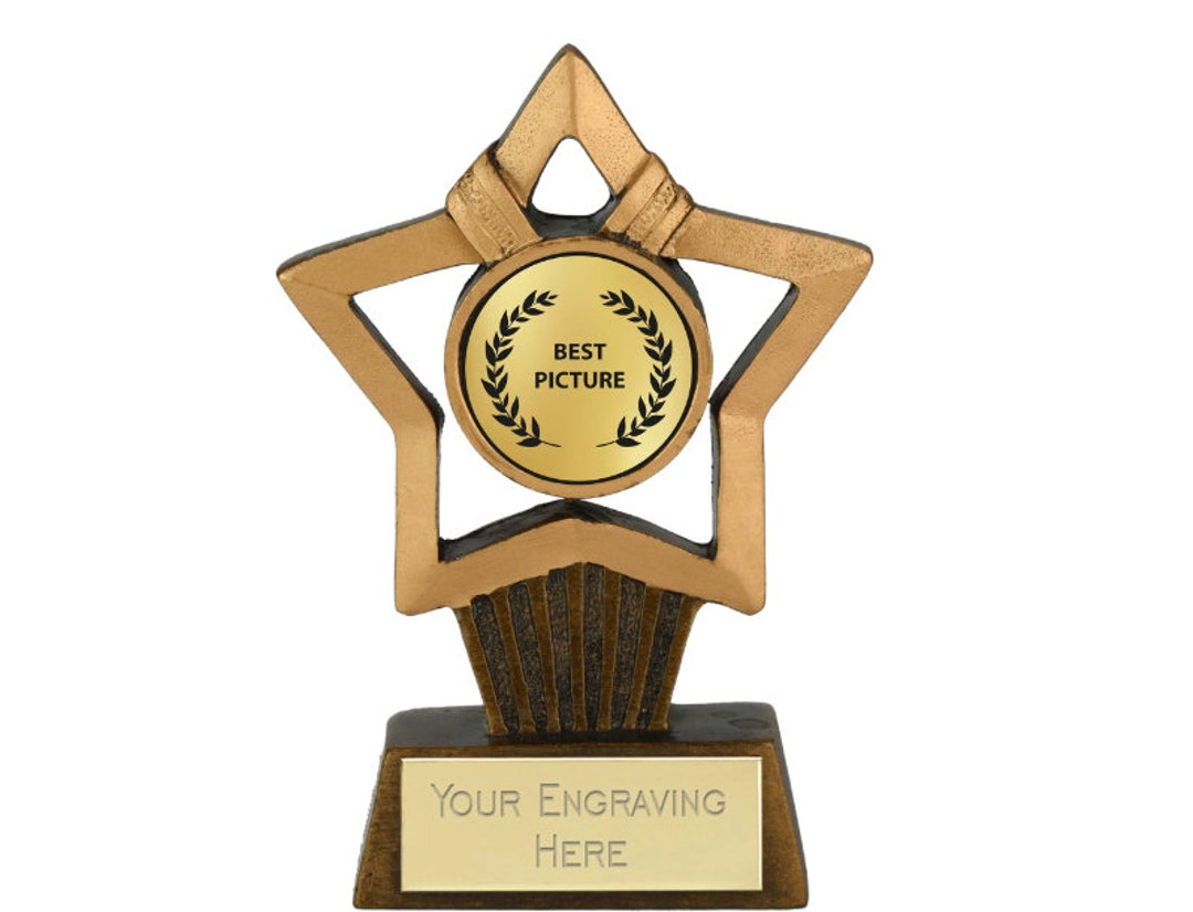 Best Picture Award Trophy - Personalized Engraving - Etsy