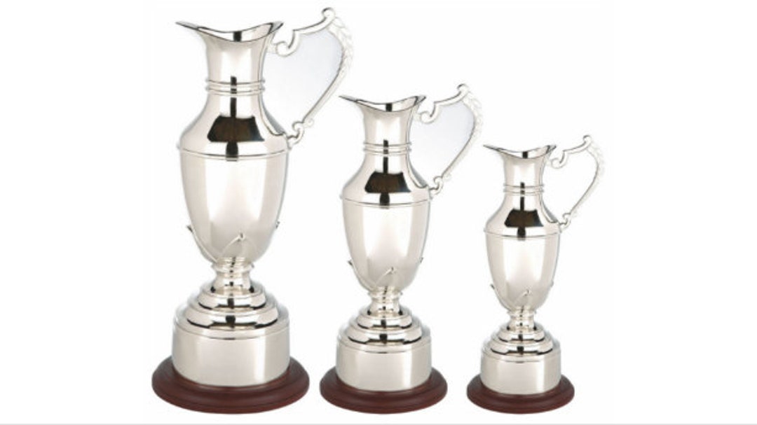 Jug Golf Cup Trophy - Nickel Plated Jug Golf - Personalized Engraving ...