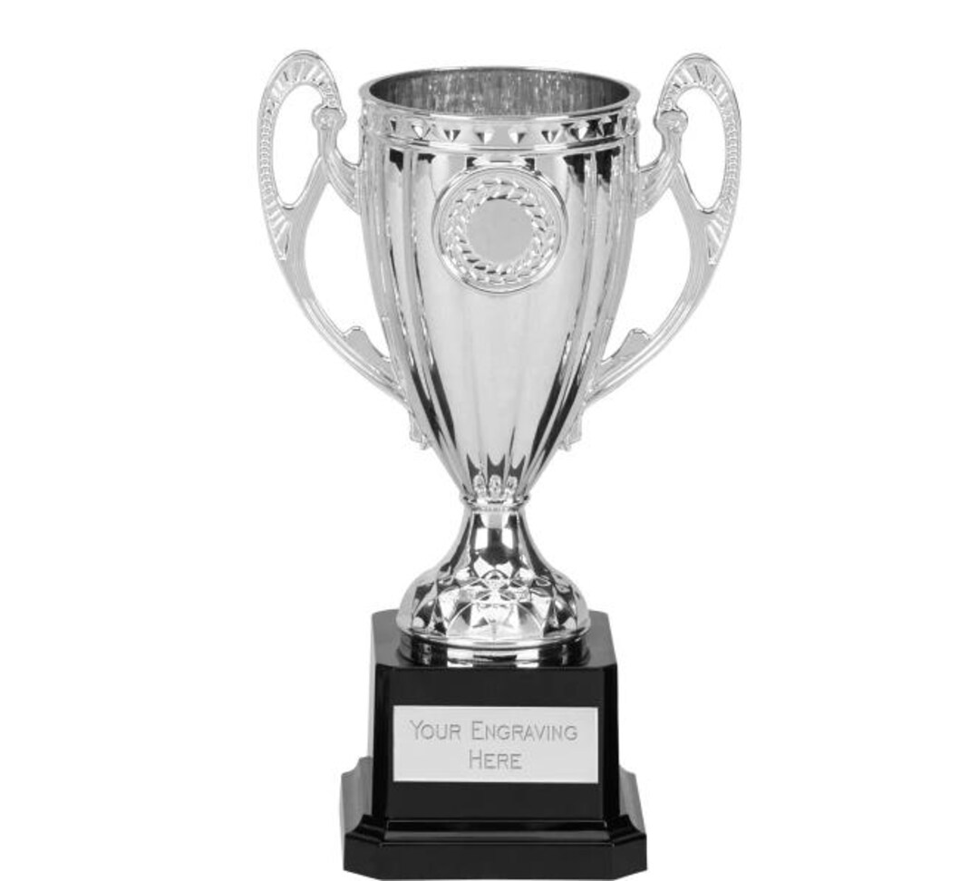 Trophy Cup - Gold and Silver - Trophy Cup - Award Trophy - Personalised ...