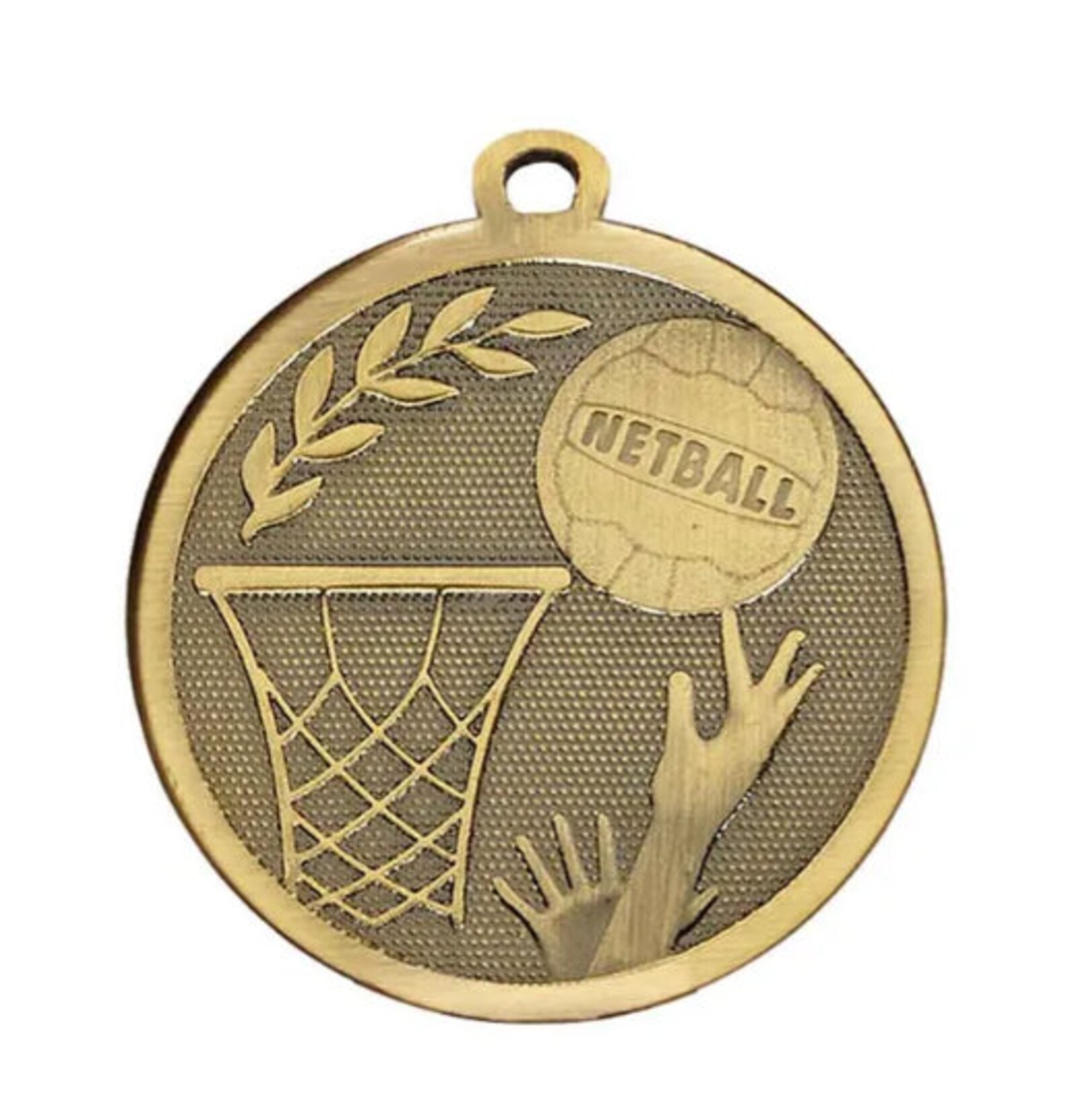 Netball Medal Gold Silver Bronze Choice of Ribbon 1.75 - Etsy UK