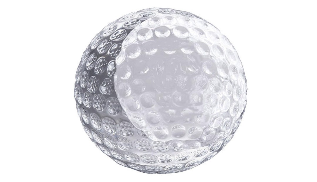 Crystal Golf Ball Paperweight - Personalized Engraving - Gift Boxed - Etsy