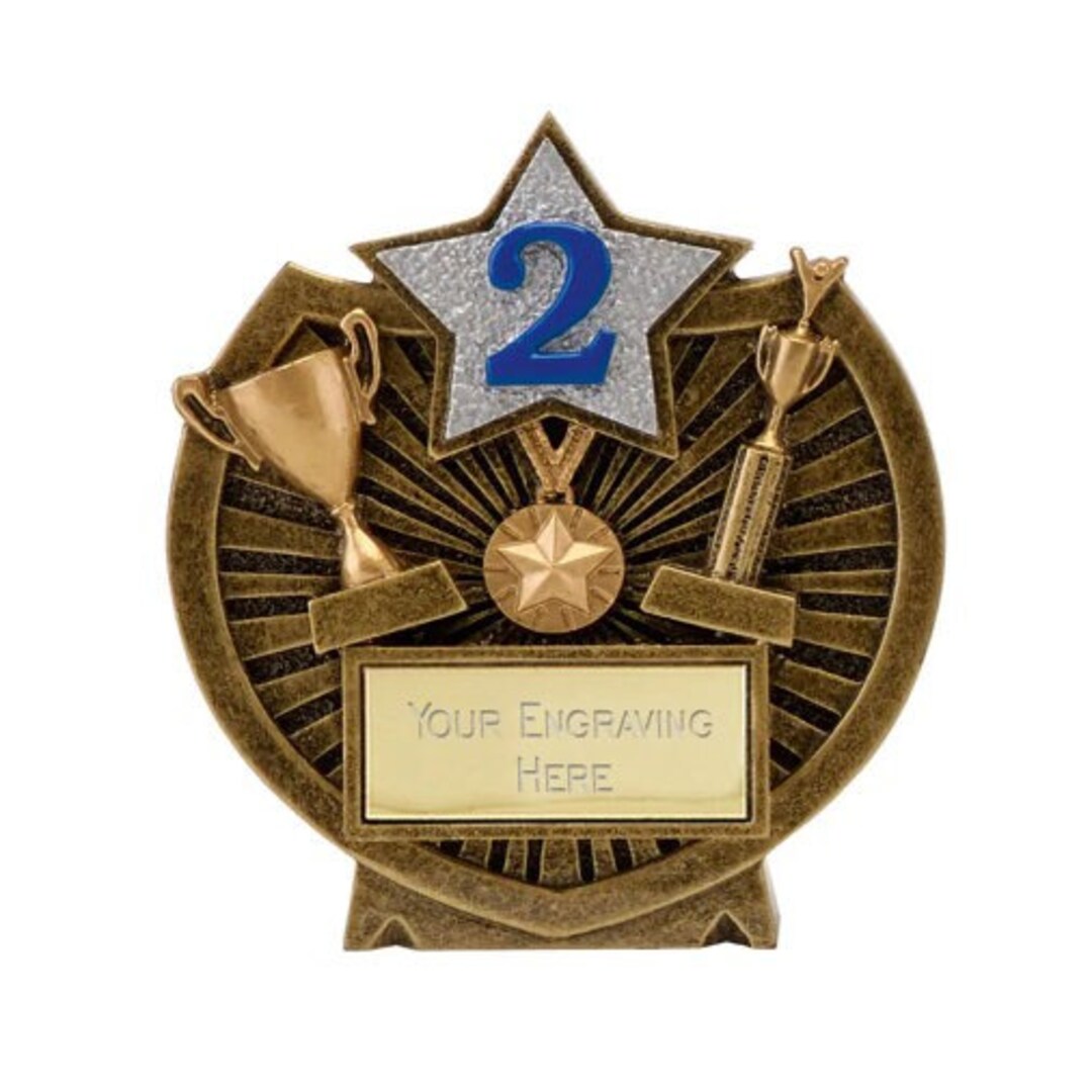 2nd Place Award - Personalised Engraving - Etsy