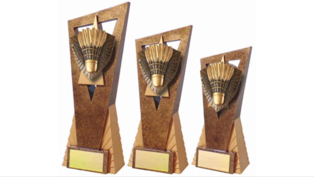 Badminton Award Trophy - Personalized Engraving - Etsy