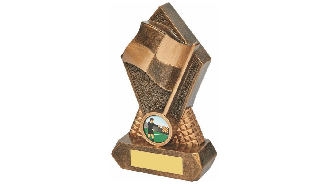 Assistant Referee Award Trophy - Personalized Engraving - Custom Insert ...
