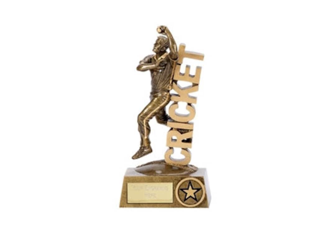 Cricket Bowler Award Trophy Personalised Engraving - Etsy