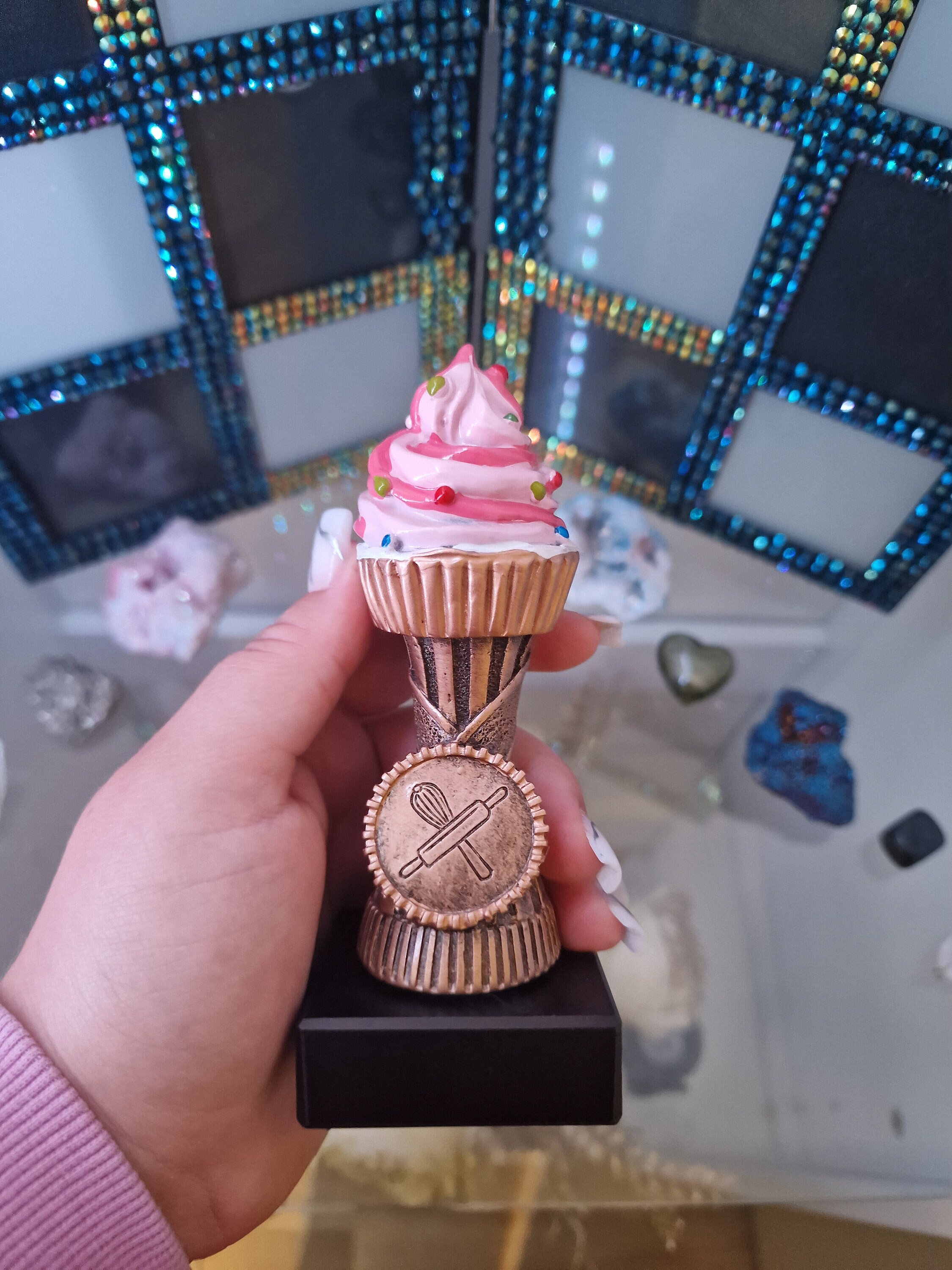 Cupcake Award - Personalized Engraving - Custom Insert - Etsy