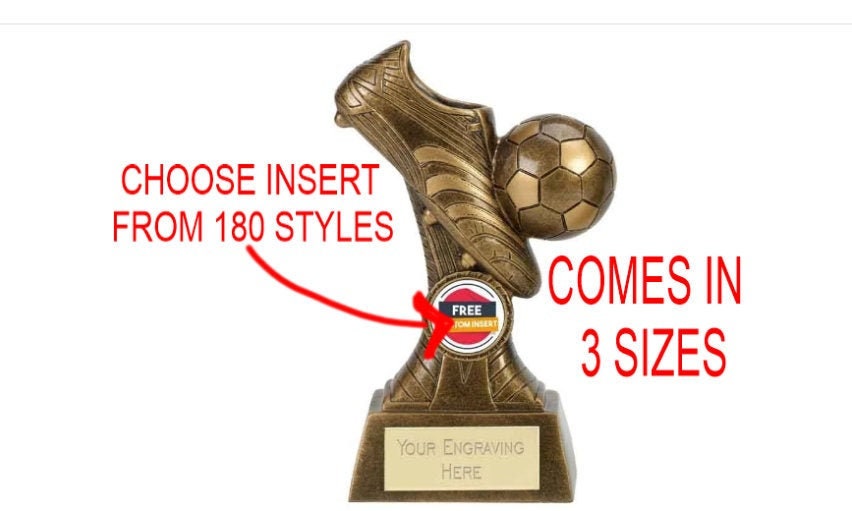 Art & Collectibles Collectibles Personalised Engraving Football Trophy ...