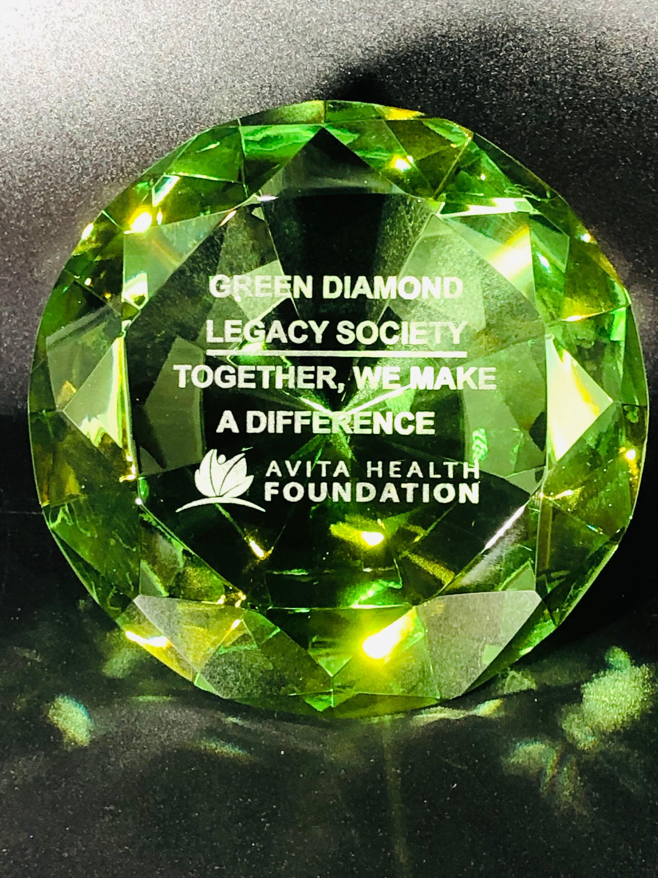 Diamond Paperweight Green Personalised Engraving Gift Boxed - Etsy UK