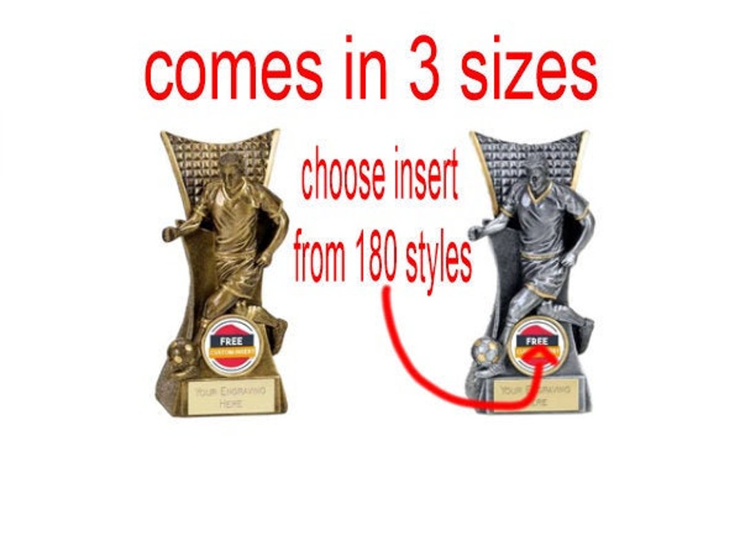 Football Trophy Award Personalised Engraving Customise - Etsy UK