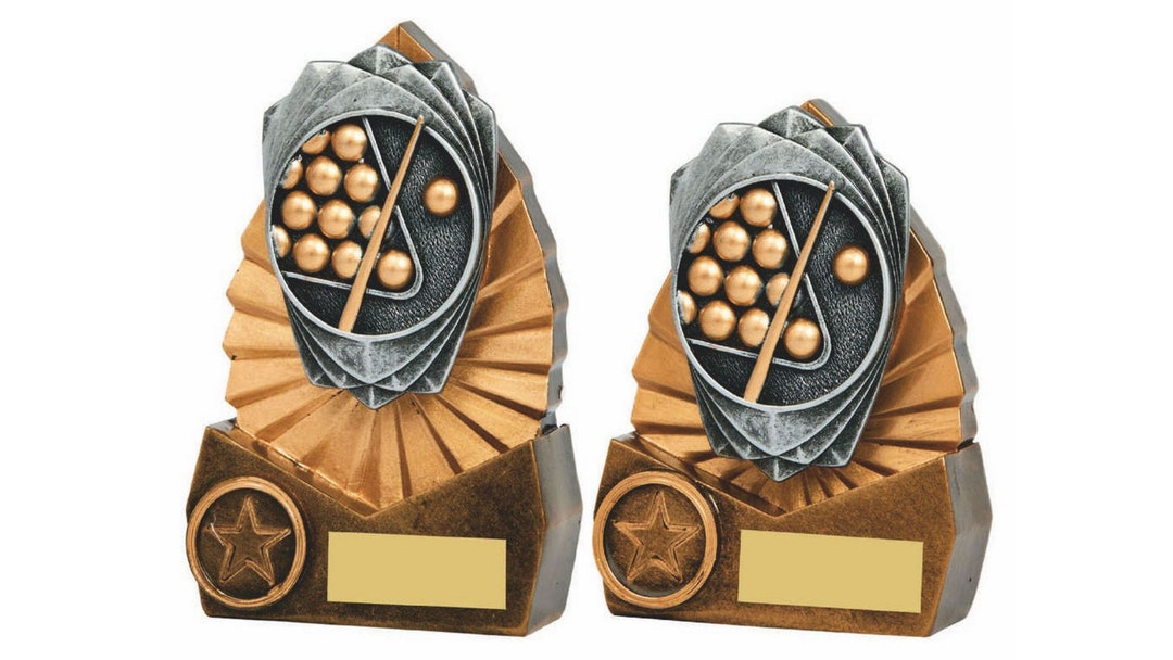 Snooker Pool Award - Personalized Engraving - Custom Insert - Etsy