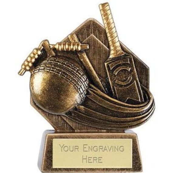 Cricket Trophy Award Personalized Engraving - Etsy