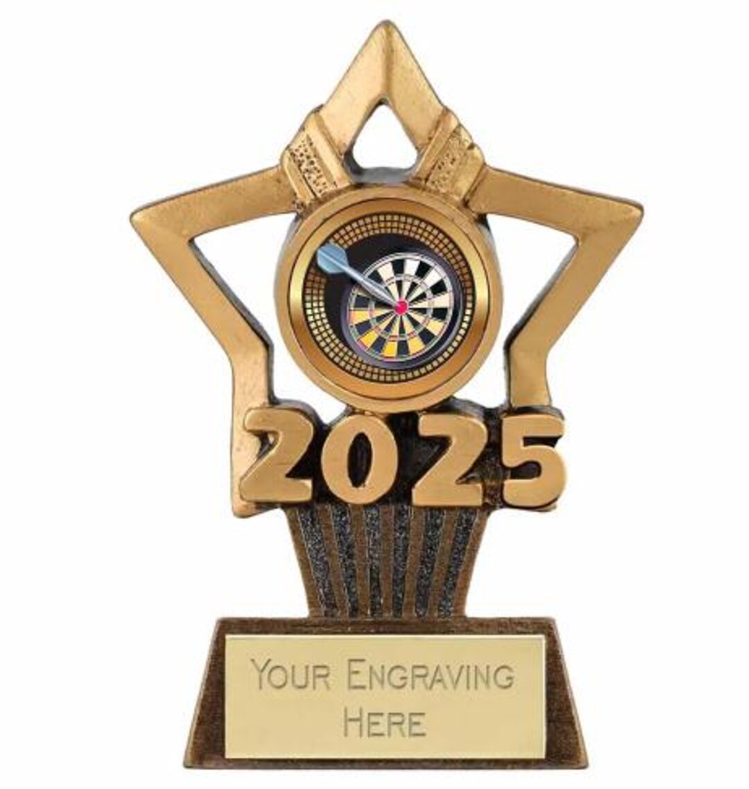 Darts 2025 Award - Personalized Engraving - Etsy