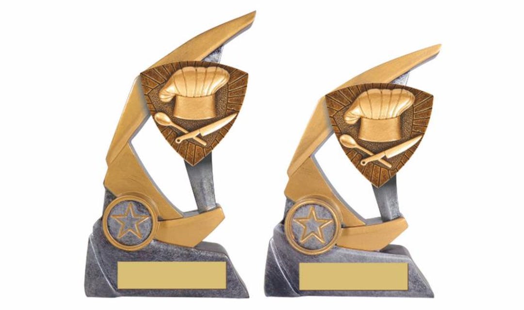 Cooking Award Trophy - Personalized Engraving - Custom Insert - Etsy