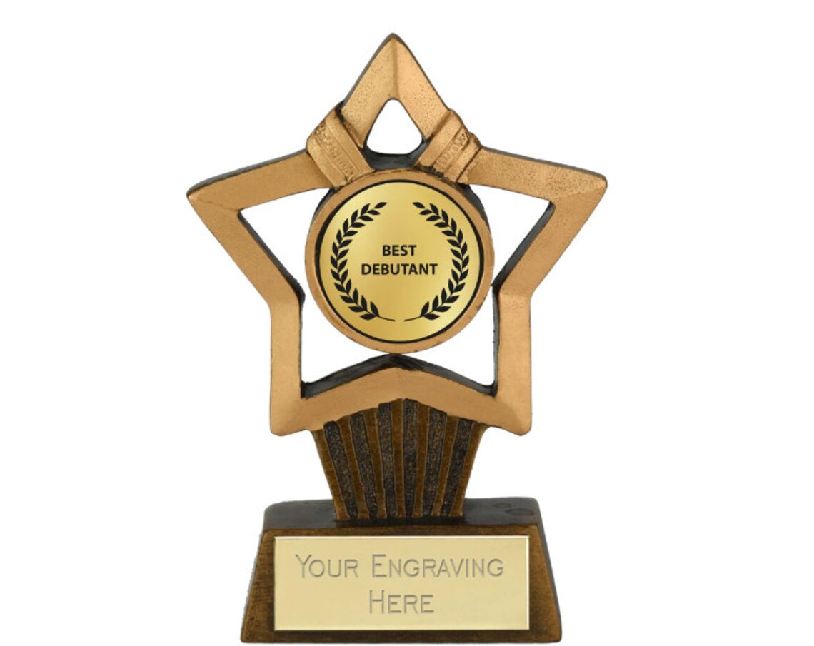 Best Debutant Award Trophy - Personalized Engraving - Etsy
