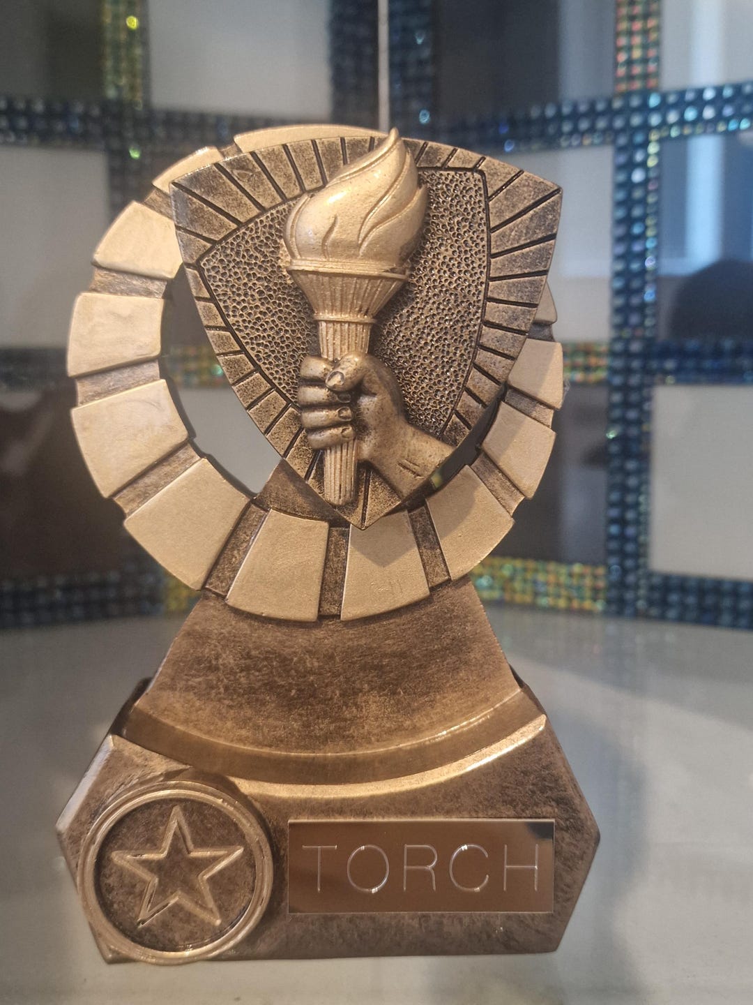 Victory Torch Award Trophy - Personalized Engraving - Custom Insert - Etsy