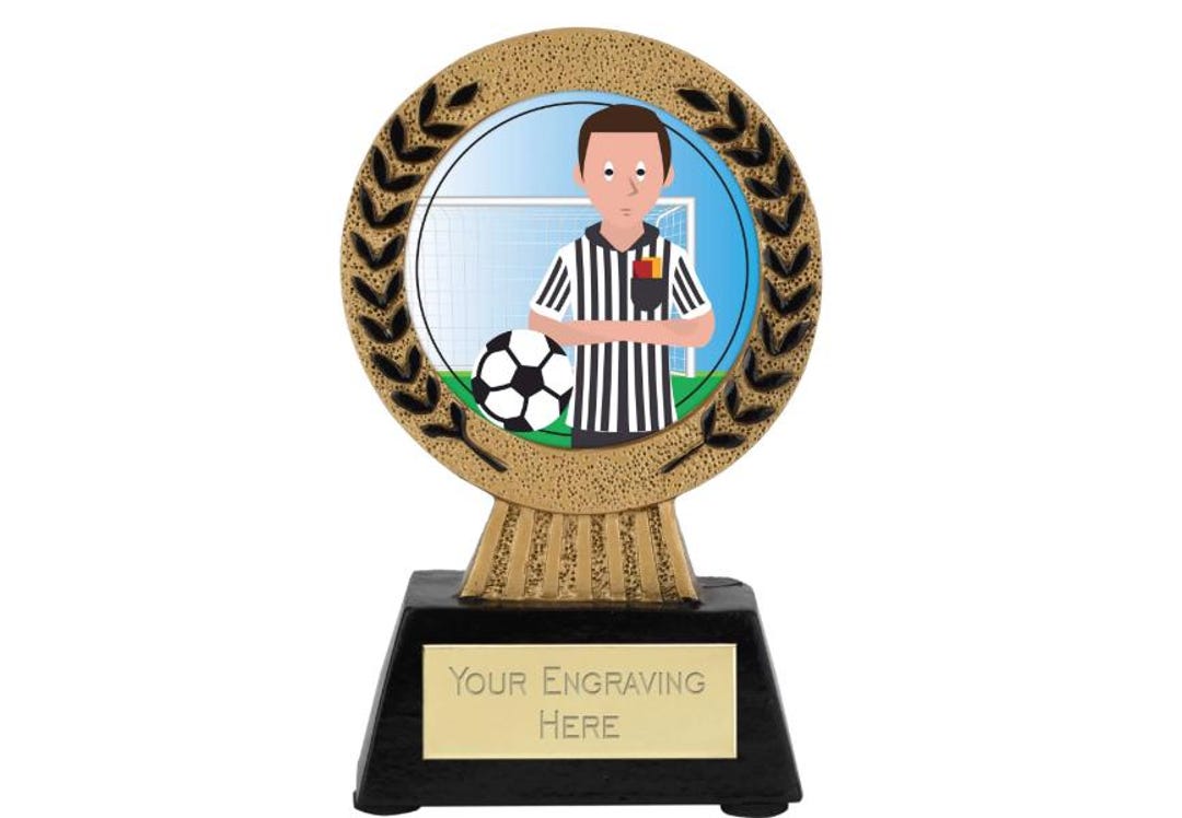 Football Referee Award - Personalized Engraving - Etsy