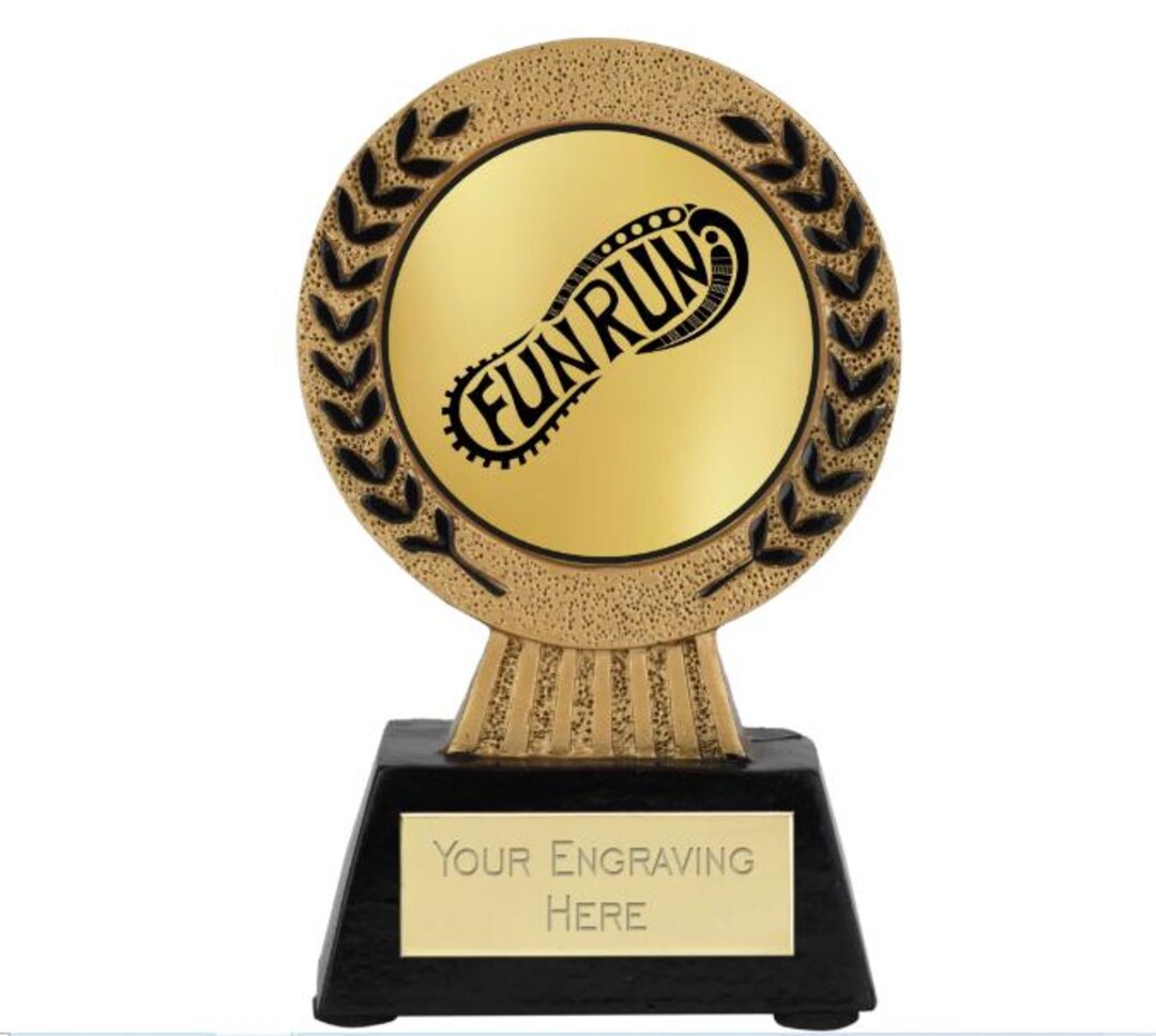 Running Fun Award - Personalized Engraving - Etsy