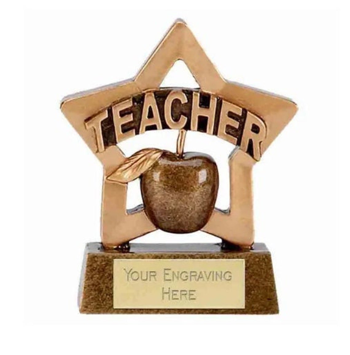 Teacher Award Trophy - Personalized Engraving - Etsy