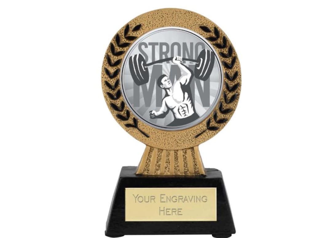 Strongman Award - Personalized Engraving - Etsy