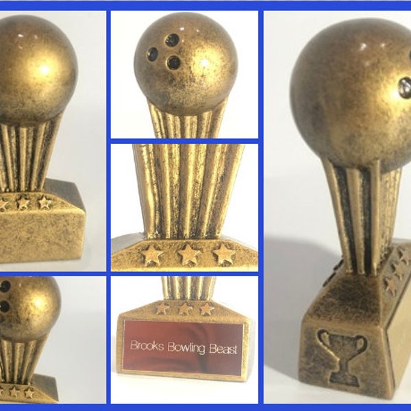 Bowling Pin Trophy - Etsy
