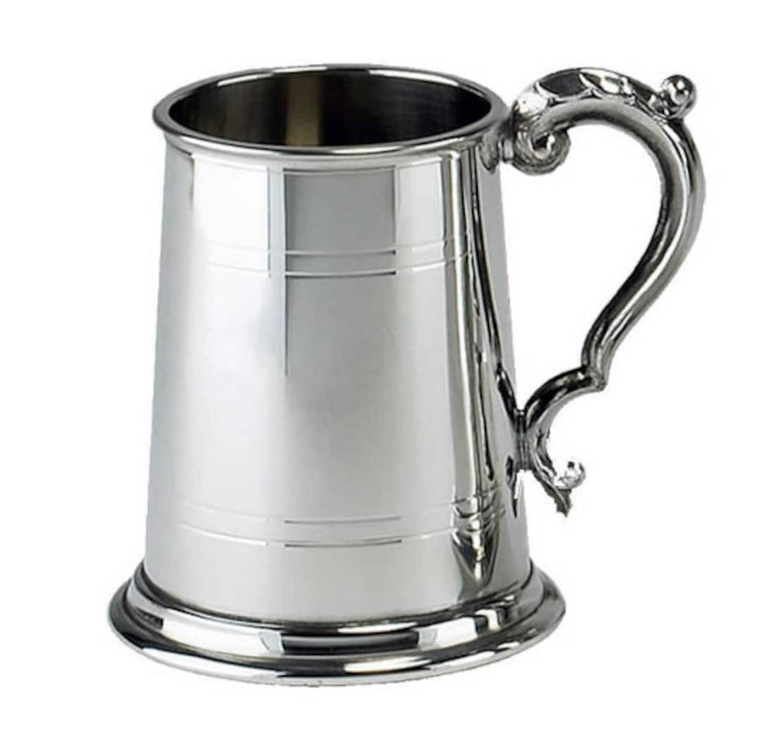 Personalized Pewter Tankard 1 Pt - Etsy