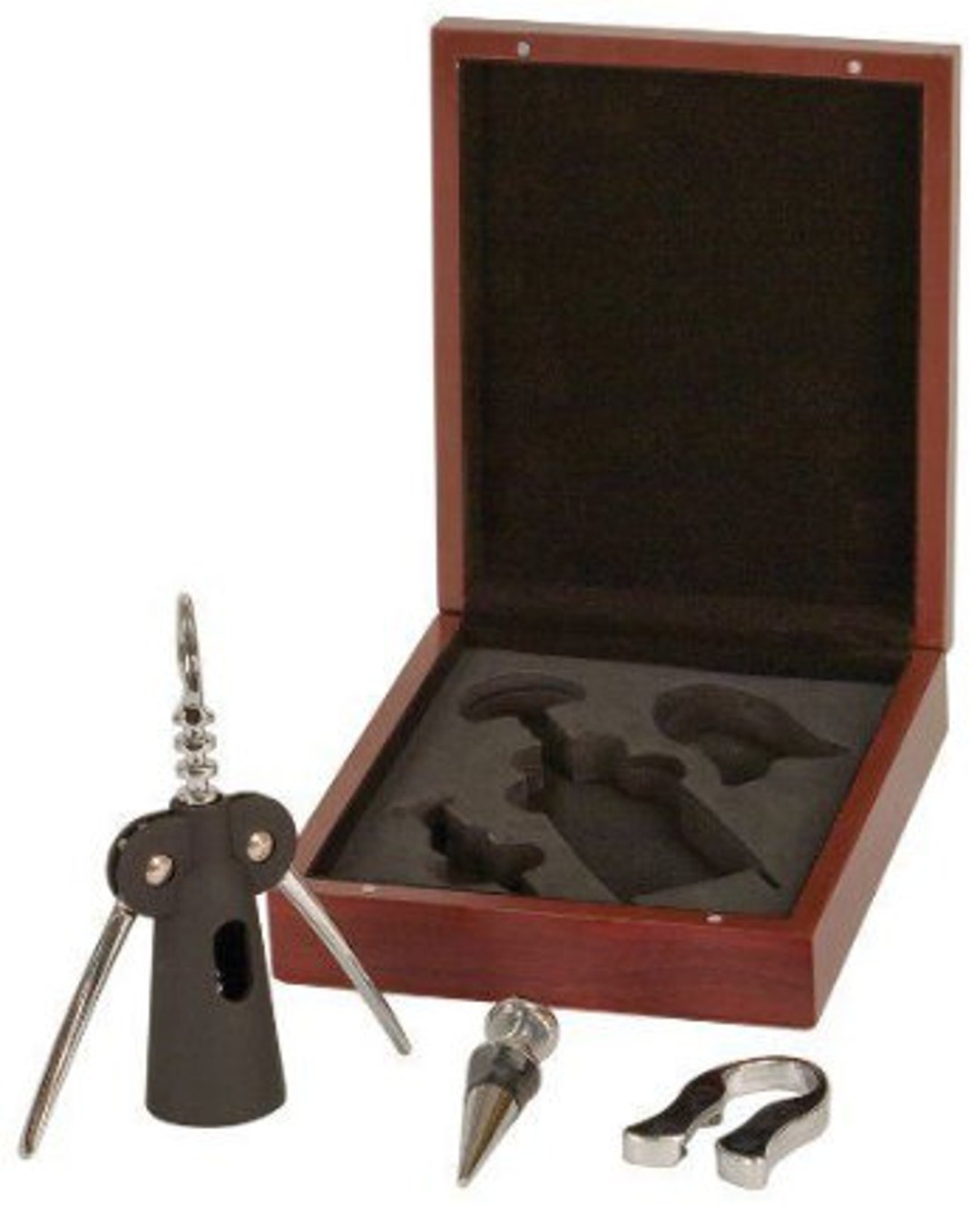 Personalized Wine Gift Set - 3 Pieces Wine Gift Set - Rosewood Wine ...