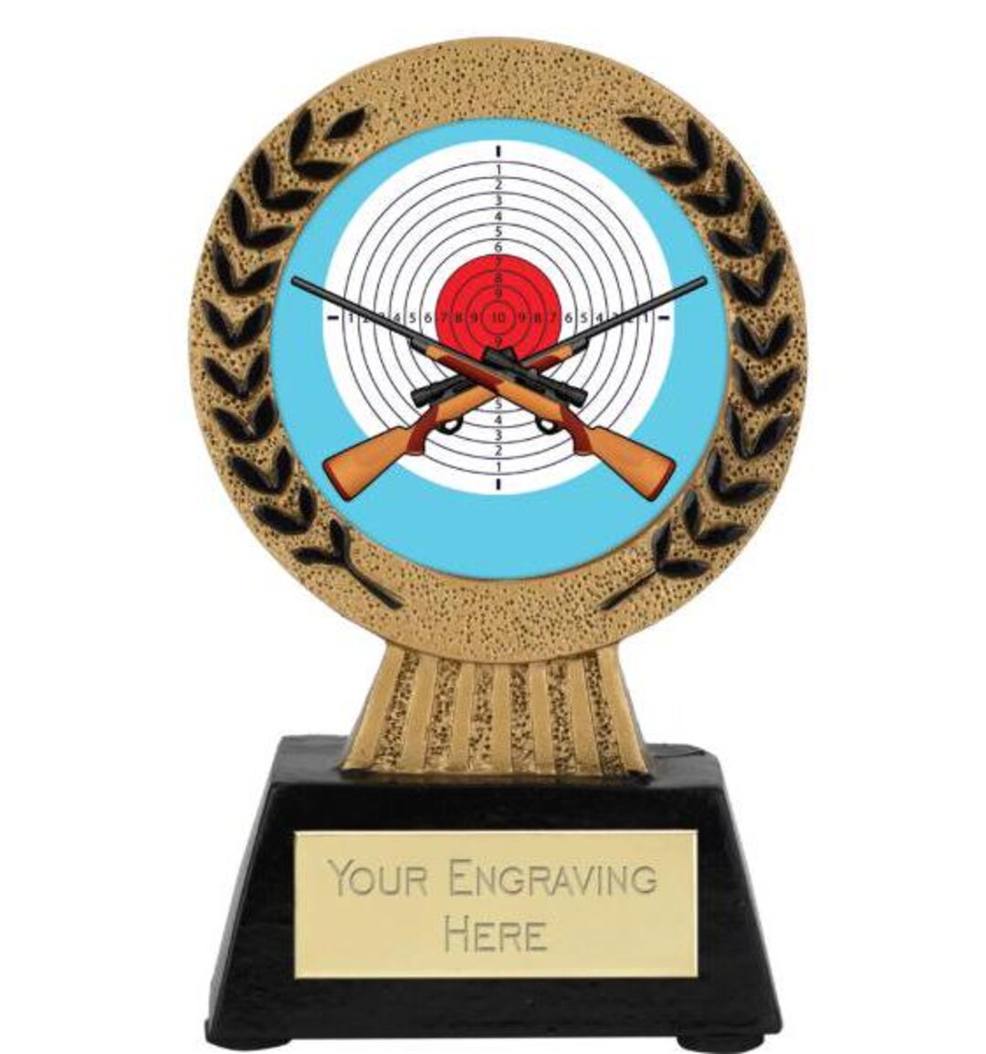 Shooting Rifle Award - Personalized Engraving - Etsy