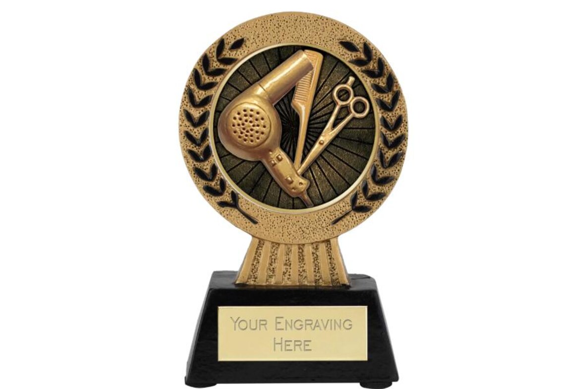 Hairdressing Award - Personalized Engraving - Etsy