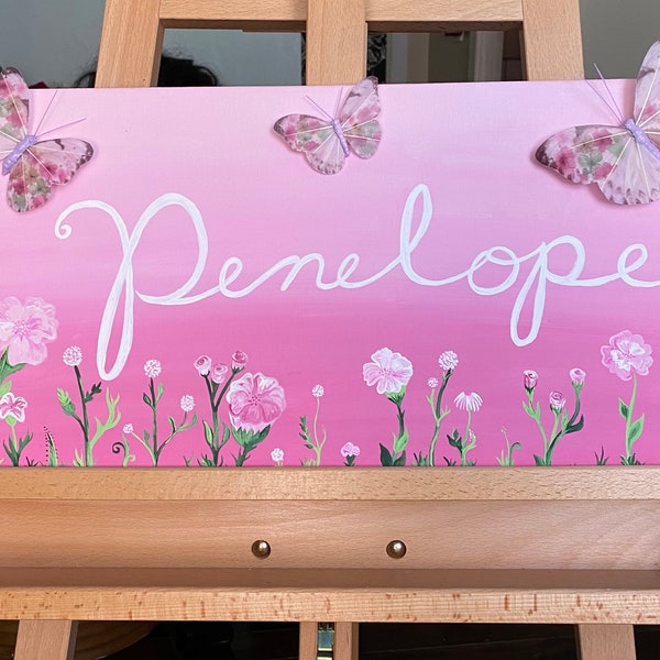 Custom Name Painting - Etsy