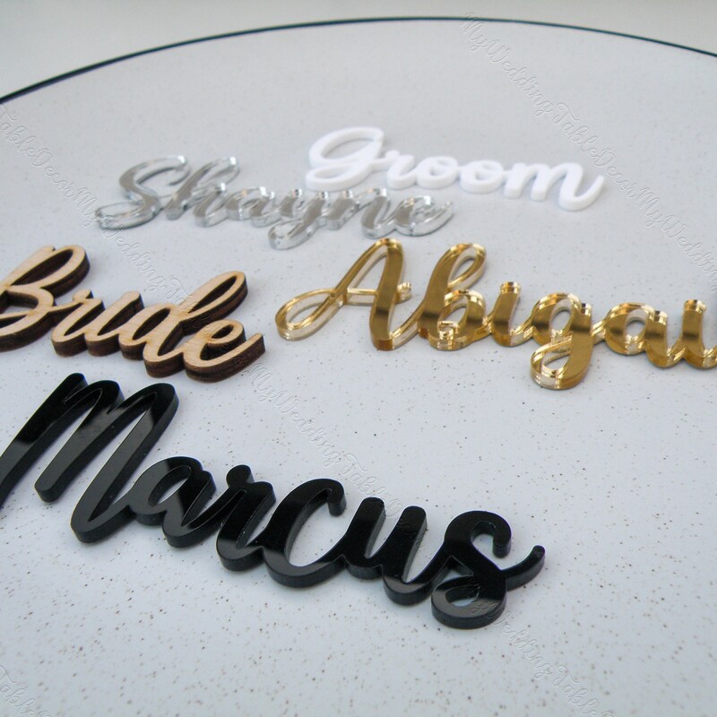 Laser Cut Names - Etsy
