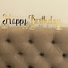 Happy Birthday Table Decoration Happy Birthday Table Sign - Etsy