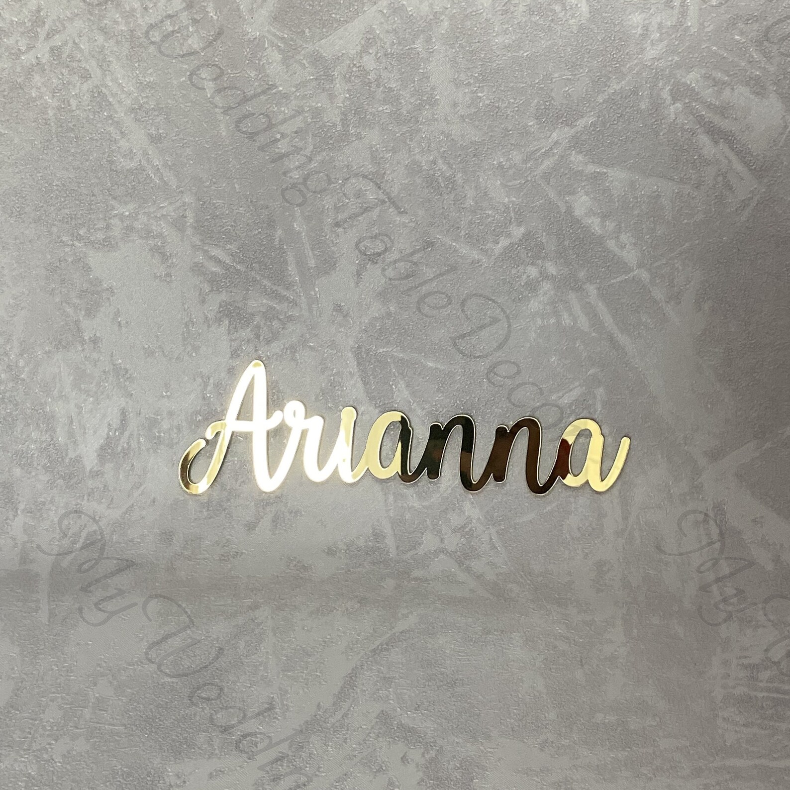 Gold Mirror Letters Gold Mirror Sign Golden Decoration - Etsy