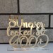 Freestanding Happy Birthday Sign Table Decoration Happy - Etsy