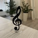 Set of Note and Treble Clef Ornament Signs Treble Clef Ornament Music ...