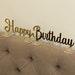 Happy Birthday Table Decoration Happy Birthday Table Sign - Etsy