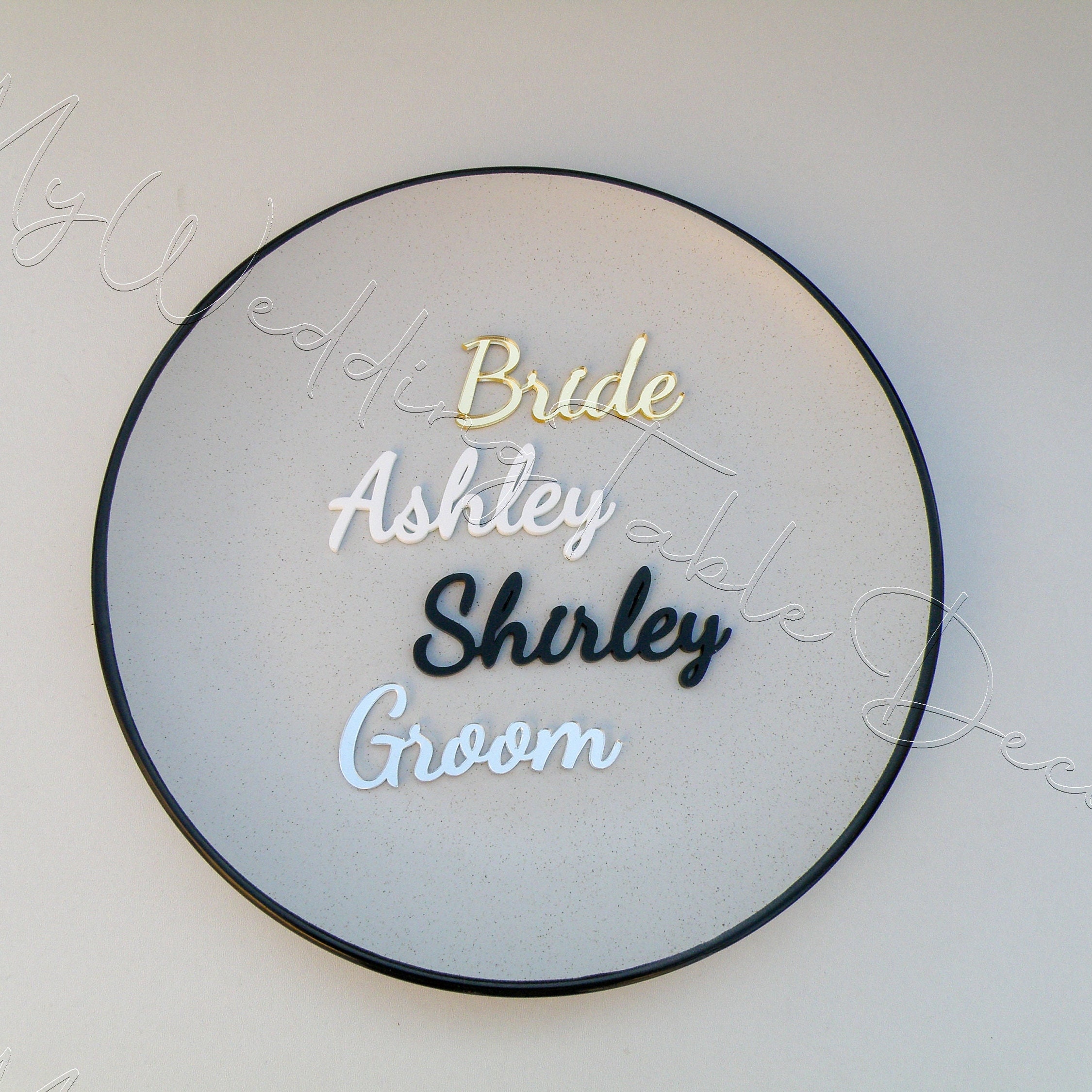 Laser Nameplates Party Name Cards Wedding Laser Cut Name - Etsy