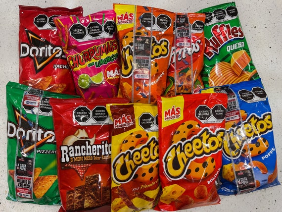 Mexican Chips Bags Variety Box 5 Bags - Etsy